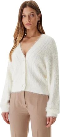 Guess Femme, Pulls, Blanc, Taille: 36 FR Cardigans