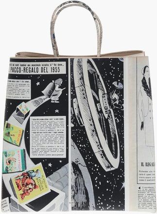 Bottega Veneta Leather Printed Tote Bag Gr&ouml;&szlig;e Unica