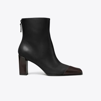 Tory Burch Asymmetrische Stiefelette mit Zehenkappe