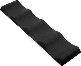 NUOBESTY Faltbarer Silikon Weinflaschenhalter Weinregal f&uuml;r K&uuml;hlschrank und Theke Stapelbares Flaschen Organizer Matte Schwarzer Flexibler Getr&auml;nkest&auml;nder f&uuml;r 