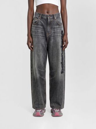 Balenciaga Jeans Femme couleur Gris