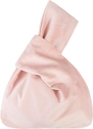 MÜKA Sac de poignet de velours, Sac à main à noeud de luxe de style japonais, Pochette de soirée pour femme Organisateur cosmétique de sac de poignet