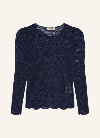 Mos Mosh Mos Mosh Longsleeve Mmmiriel Aus Spitze blau