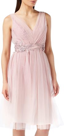 Chi Chi London Damen Kleid Cocktailkleid, Mink, 40 EU, 14 UK