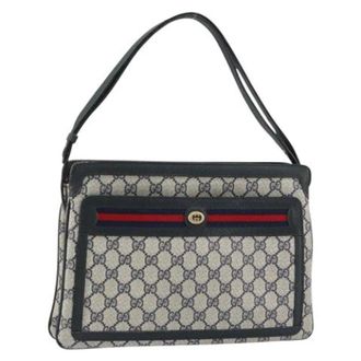 Gucci Sac bandouli&egrave;re vintage Pre-owned - Femme - Pre-owned - Bleu - Taille: ONE Size