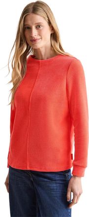 Cecil Damen B322613 Cord-Shirt, Juicy Orange, XL EU