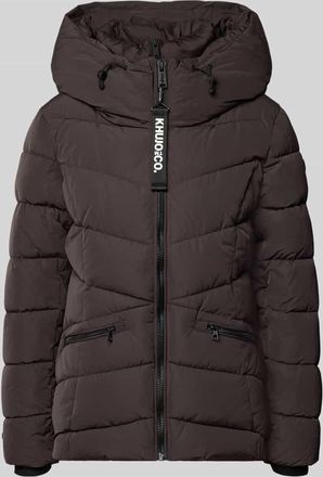 Khujo Steppjacke mit Kapuze und Label-Detail Modell HERSCH2