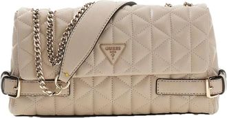 Guess Femme, Sacs, Beige, Taille: ONE Size Paisleigh Convertible