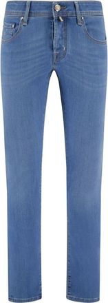 Jacob Cohen Homme, Jeans, Bleu, Taille: W34 Jean Slim-fit Jum_Qe004 057 P3582 V2