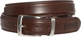 Schott NYC CEINTURE CUIR SCHOTT BOUCLE ZAMAC BELT7308 BROWN