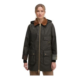 Barbour Femme, Vestes, Vert, Taille: 42 FR Highclere Wax Jacket