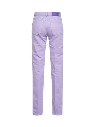 Chlo&eacute; Womens Straight Denim Jeans Lavender Fog Purple Cotton