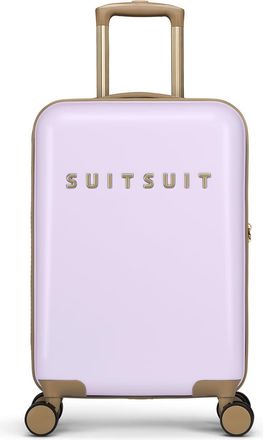 SuitSuit Handgep&auml;ck Koffer mit 4 Rollen 55 x 35 x 20 cm - Hartschalen Kabinentrolley mit TSA-Schloss - Fusion Orchid Bloom