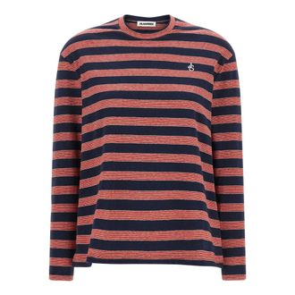 Jil Sander Langarm-Rundhals-T-Shirt - - Tops - Damen - Mehrfarbig - M