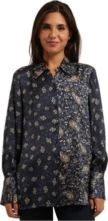 Pennyblack Pbbrecente Chemise - Femme - Blouses et Chemises - Bleu - Taille: 42 FR