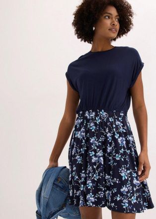 Bonprix Midikleid f&uuml;r femininen Look, Jerseykleid, aus Viskose-Mix, bequeme Passform
