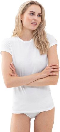 Mey T-Shirt Cotton Pure Rundhalsausschnitt mit Turtleneck