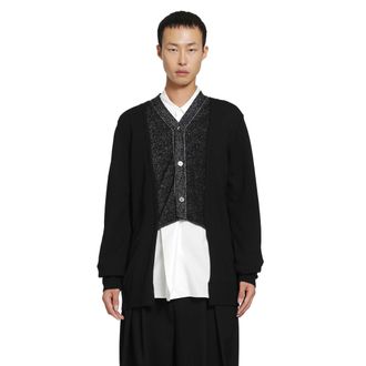 Comme Des Gar&ccedil;ons Layered cadigan