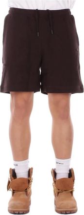 Lacoste Homme, Shorts, Brun, Taille: S Shorts en jersey textur&eacute;