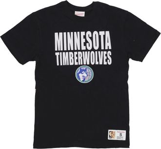 Mitchell & Ness NBA Legend&auml;res Tee Minnesota Timberwolves - - Tops - Herren - Schwarzk - M