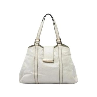Gucci Sac cabas femme Pre-owned - Femme - Pre-owned - Blanc - Taille: ONE Size