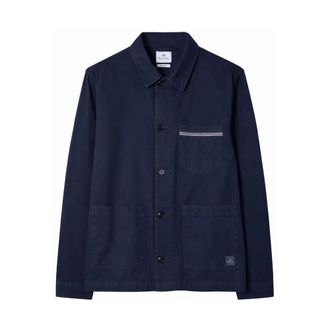 Paul Smith Homme, Vestes, Bleu, Taille: XL Overshirt