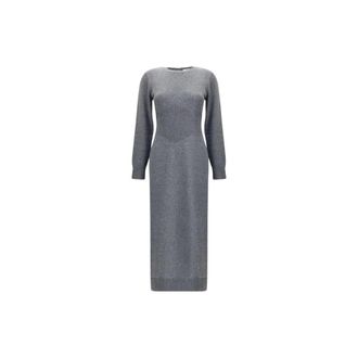 Givenchy Langes Strickkleid - - Dresses - Damen - Grau - S
