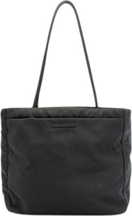 Prada Pre-owned Vintage Nylon Tote Bag - - Pre-owned - Damen - Schwarzk - ONE SIZE