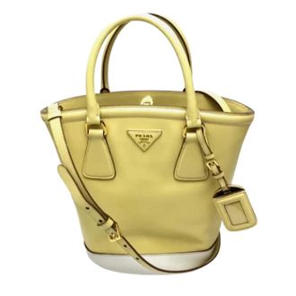 Prada Pre-owned Leder prada-taschen - - Pre-owned - Damen - Gelb - ONE SIZE