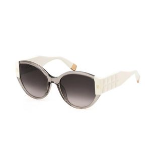 Furla Gl&auml;nzende beige Sonnenbrille - - Accessories - Damen - Beige - 57 MM
