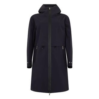 Moorer Lange Jacke mit Rei&szlig;verschluss - - Jackets - Damen - Schwarzk - XS