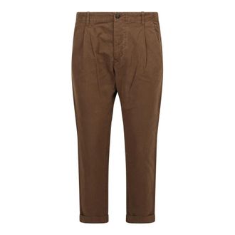 Original Vintage Cropped Hosen - - Trousers - Herren - Braun - M