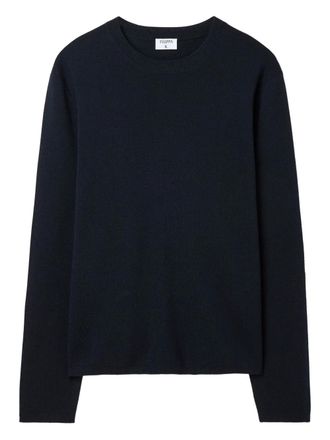 Filippa K crew-neck blue sweater - Bleu