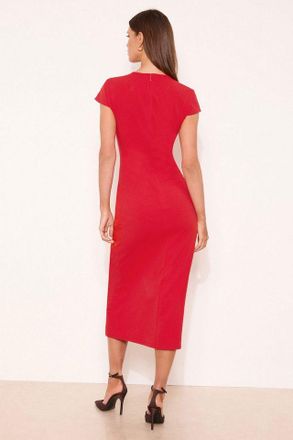 Lipsy Midikleid Lipsy Durchgekn&ouml;pftes Midi-Bodyconkleid (1-tlg)