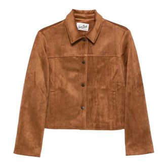 MC2 Saint Barth Veyra Veste Courte - Femme - Vestes - Brun - Taille: 38 FR