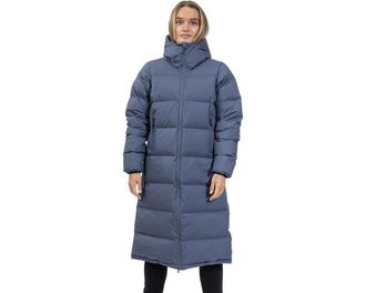 Bergans Outdoorjacke Oslo Down Long Coat Women Hochwertiger Daunenmantel mit innovativem Verschluss f&uuml;r optimalen