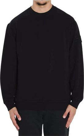 Stone Island Herren, Sweatshirts & Hoodies, Schwarzk, XLGröße