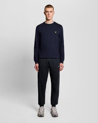 Lyle & Scott Baumwollmischung Schriftzug-Jogger