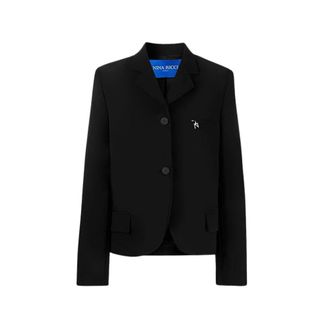 Nina Ricci Einreihiger Blazer - - Jackets - Damen - Schwarzk - S