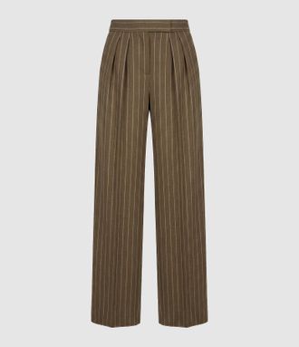 Max Mara Pantalon Rio Kaki, Max