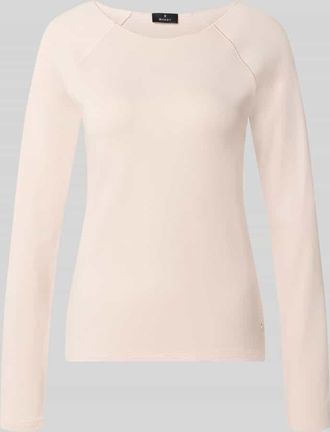 Monari Regular Fit Longsleeve aus Viskose-Mix