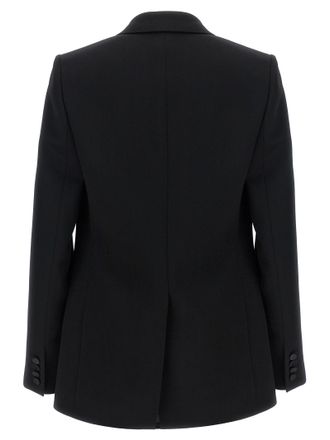 Saint Laurent Mens Black Wool Blazer Clothing