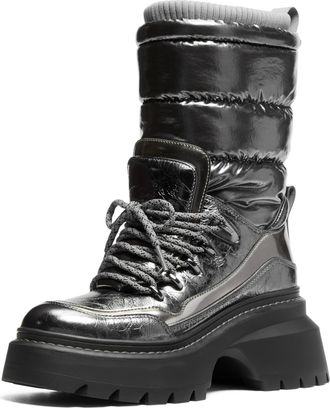Michael Kors SHILOH BOOT GUNMETAL Damen, EU 38.5