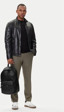 Calvin Klein Rucksack Raised Round Backpack LV04D3155G Schwarz