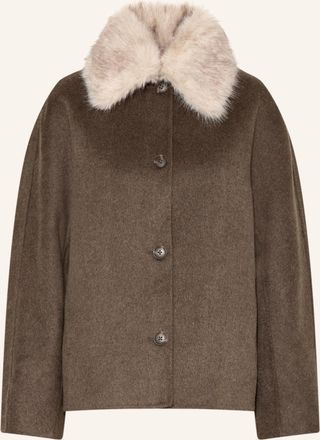 Darling Harbour Darling Harbour Jacke Mit Abnehmbarem Kragen beige