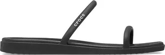Crocs Pantoletten Miami Two Strap Sandal 209795 Schwarz