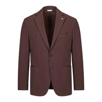Manuel Ritz Nuvola Jacket - Homme - Vestes - Brun - Taille: S