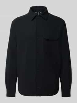 Antony Morato Regular Fit Overshirt mit Brusttasche und Label-Detail