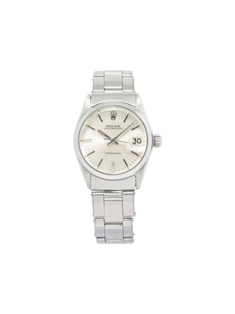 Rolex montre Oysterdate 30 mm pre-owned - Or