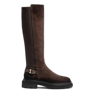 Santoni Femme, Chaussures, Brun, Taille: 37 EU Botte Over-knee